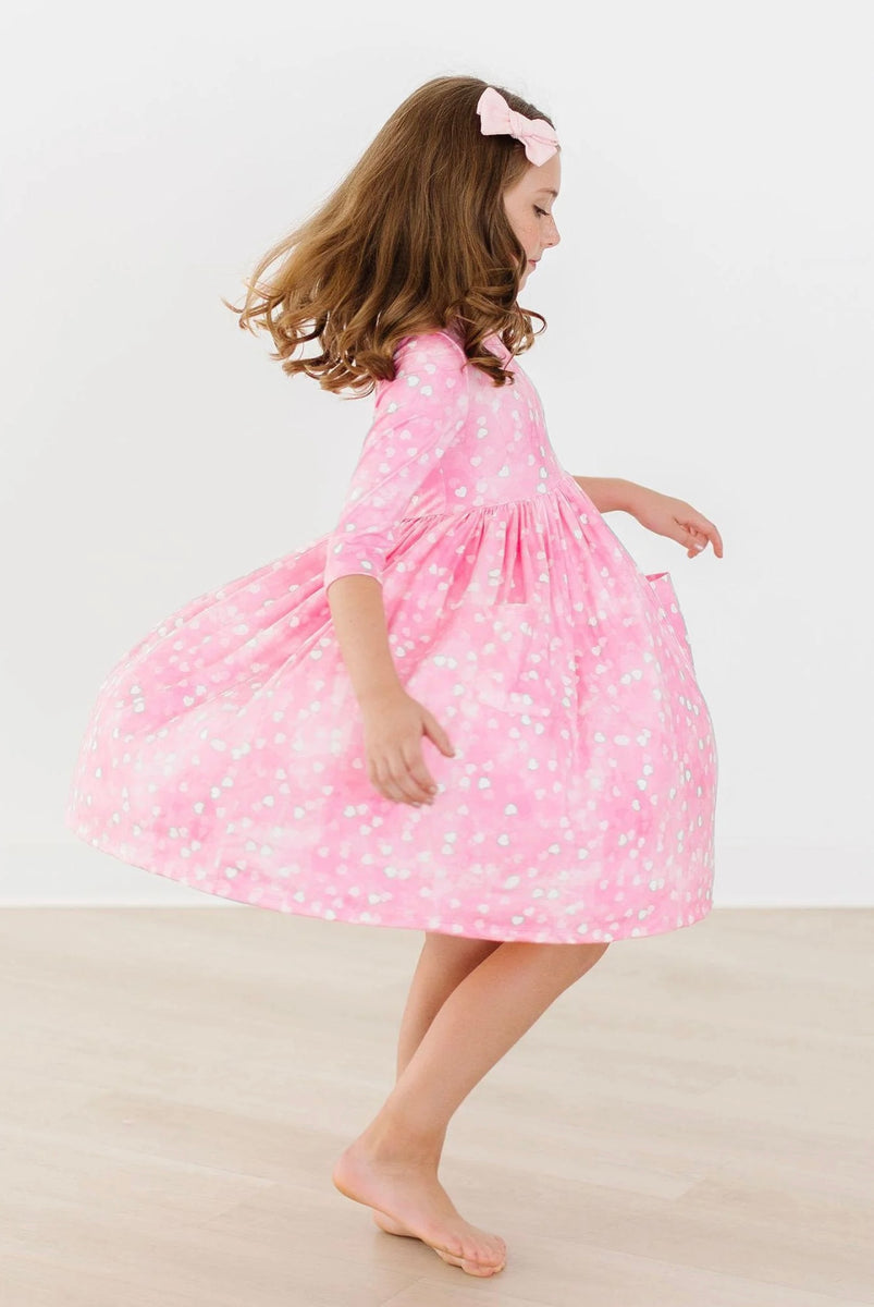 Shining Hearts Pocket Dress – Mauricio & Miranda Kid's Boutique