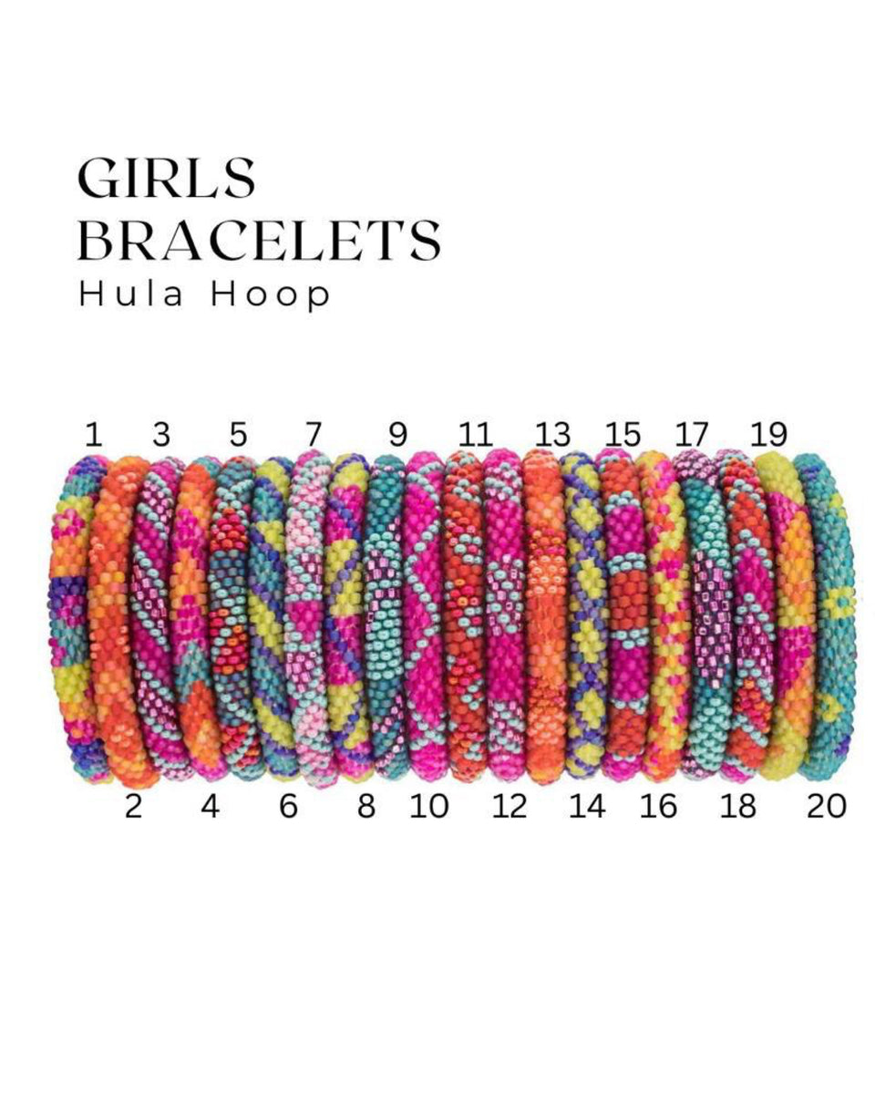 Girl Bracelets - Hula Hoop – Mauricio & Miranda Kid's Boutique