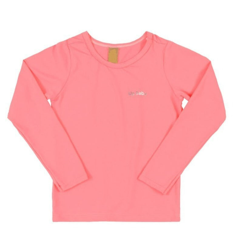 Long Sleeve Rash Guard - Bright Light Pink – Mauricio & Miranda Kid's ...